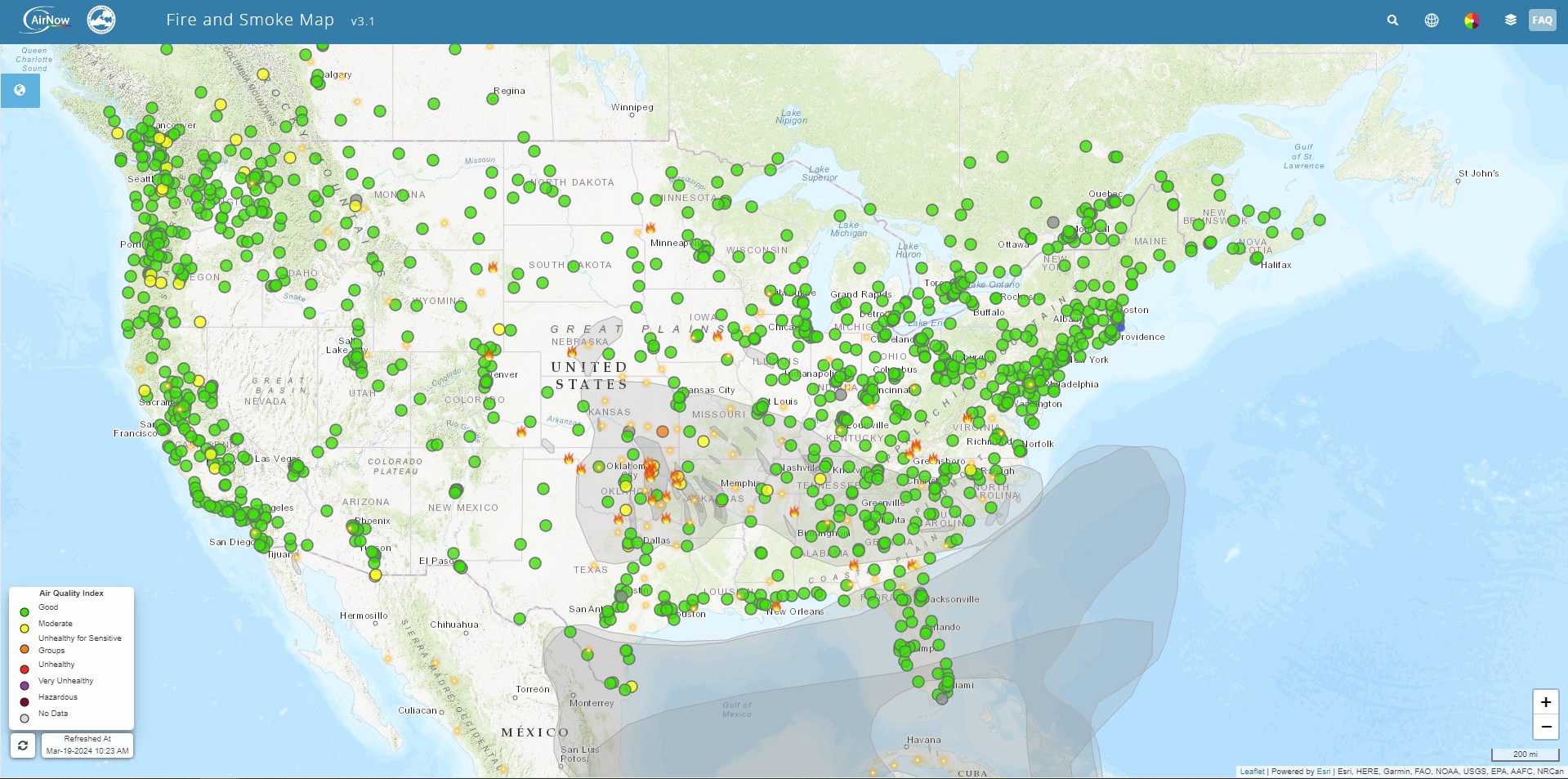 NJDEP| Air Toxics | Air Toxics and Wildfire