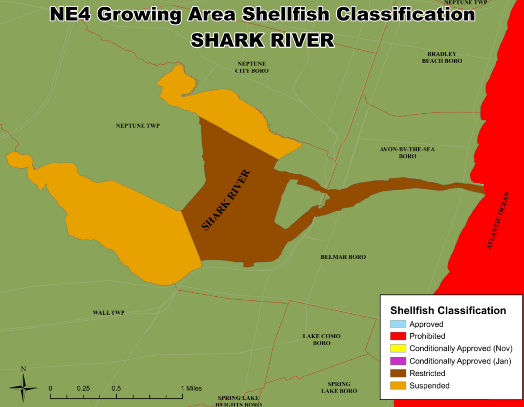 NJDEP| Bureau of Marine Water Monitoring | North East Reports