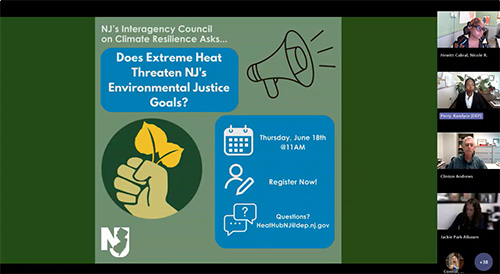 NJDEP| Climate Change | IAC Outreach and Engagement