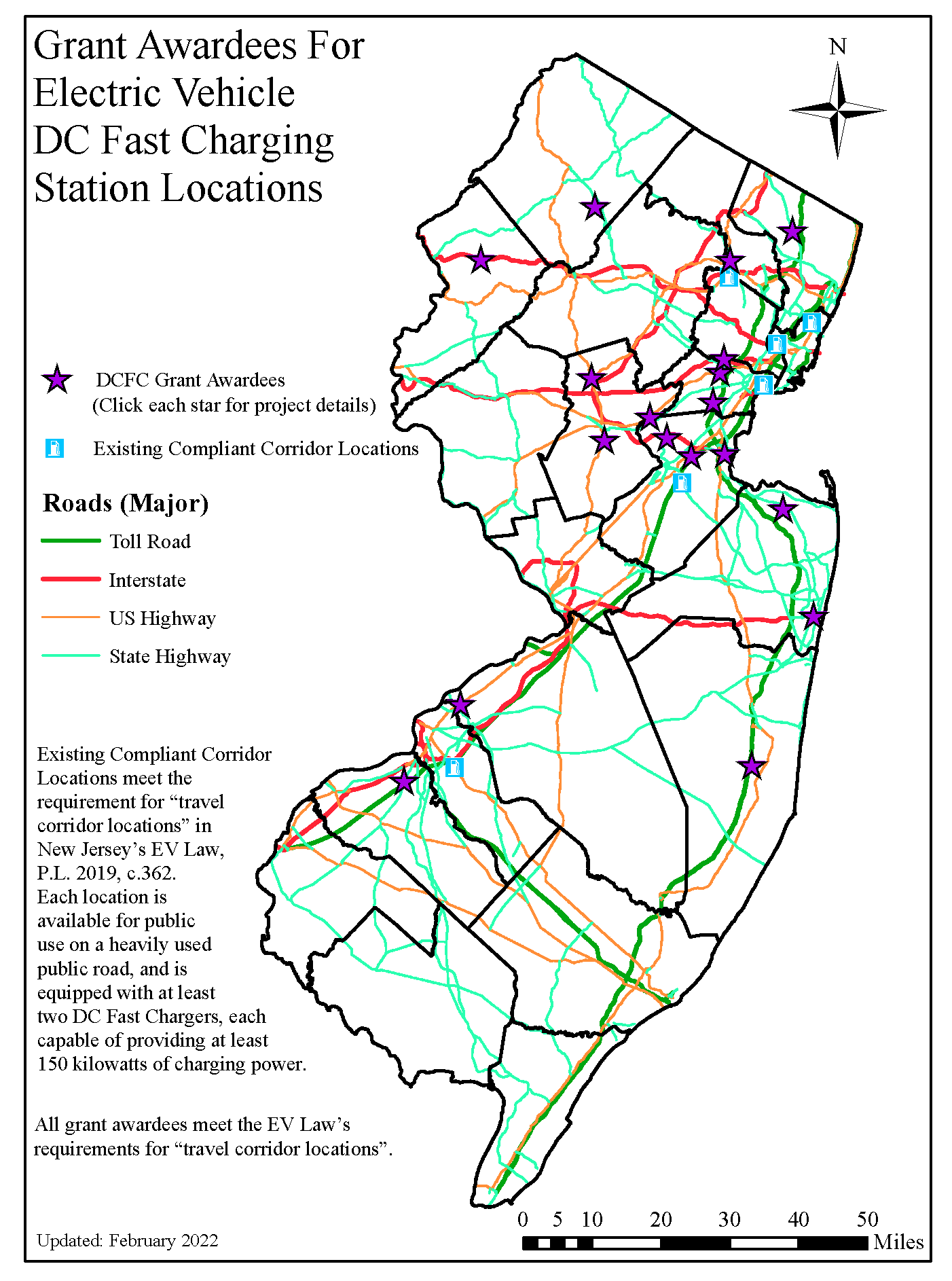 NJDEP| Drive Green NJ | It Pays to Plug In - Corridor Fast Chargers