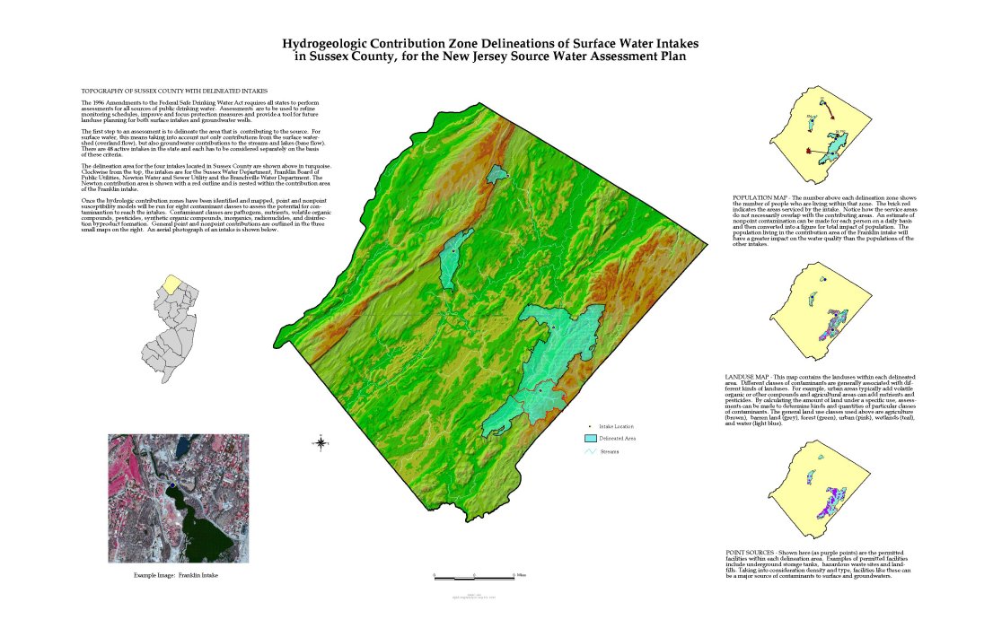 NJDEP| Geographic Information Systems | 12th Mapping Contest