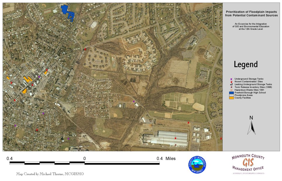 NJDEP| Geographic Information Systems | 12th Mapping Contest