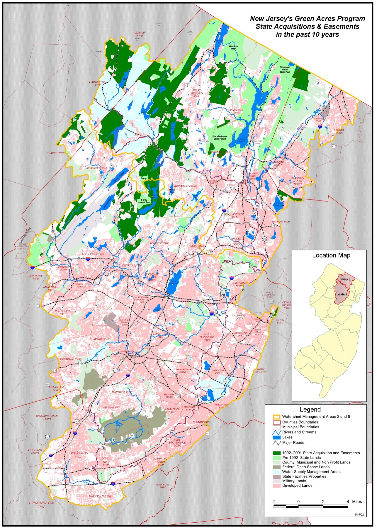 NJDEP| Geographic Information Systems | 15th Mapping Contest