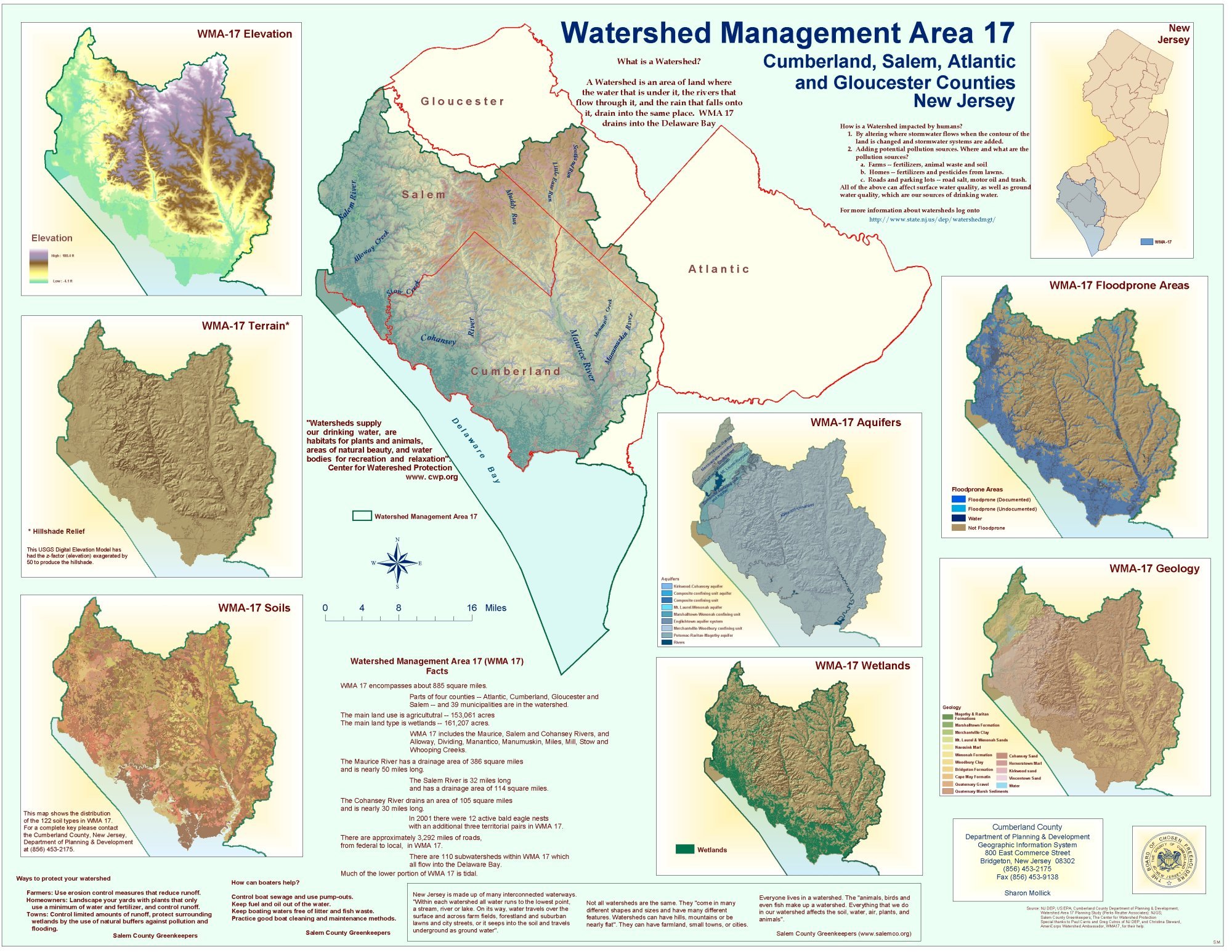 NJDEP| Geographic Information Systems | 16th Mapping Contest