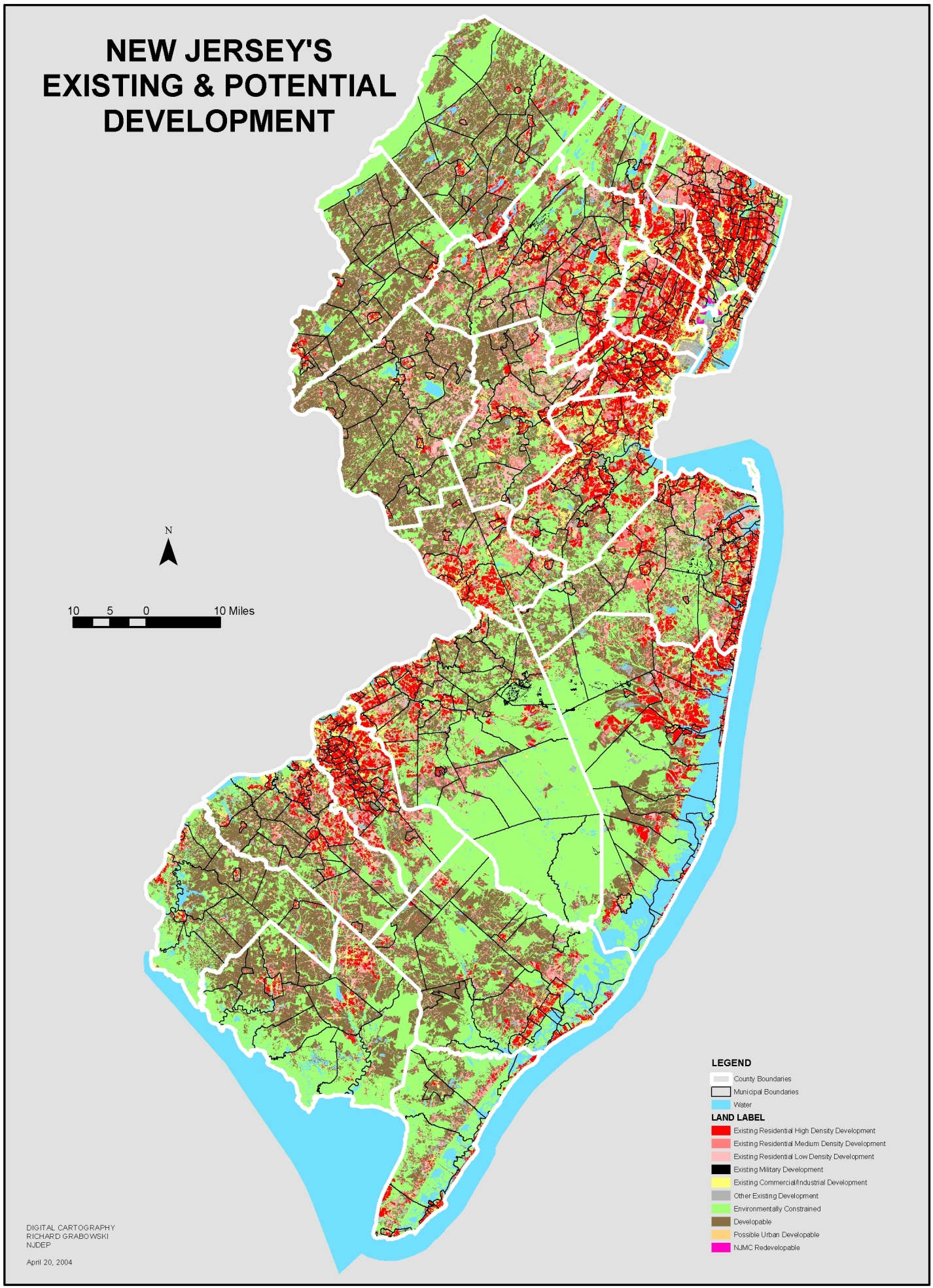 NJDEP| Geographic Information Systems | 17th Mapping Contest