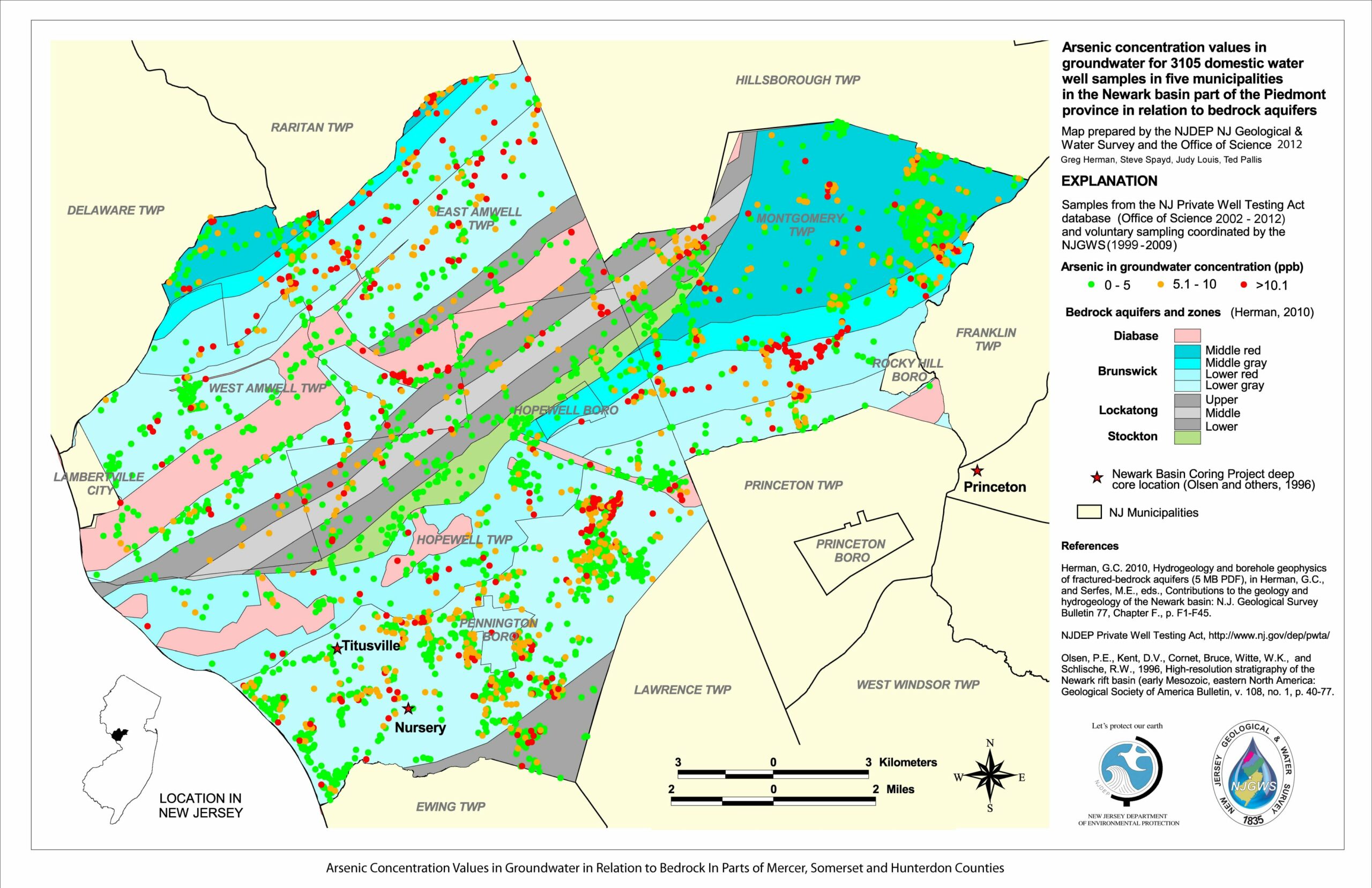 NJDEP| Geographic Information Systems | 25th Mapping Contest