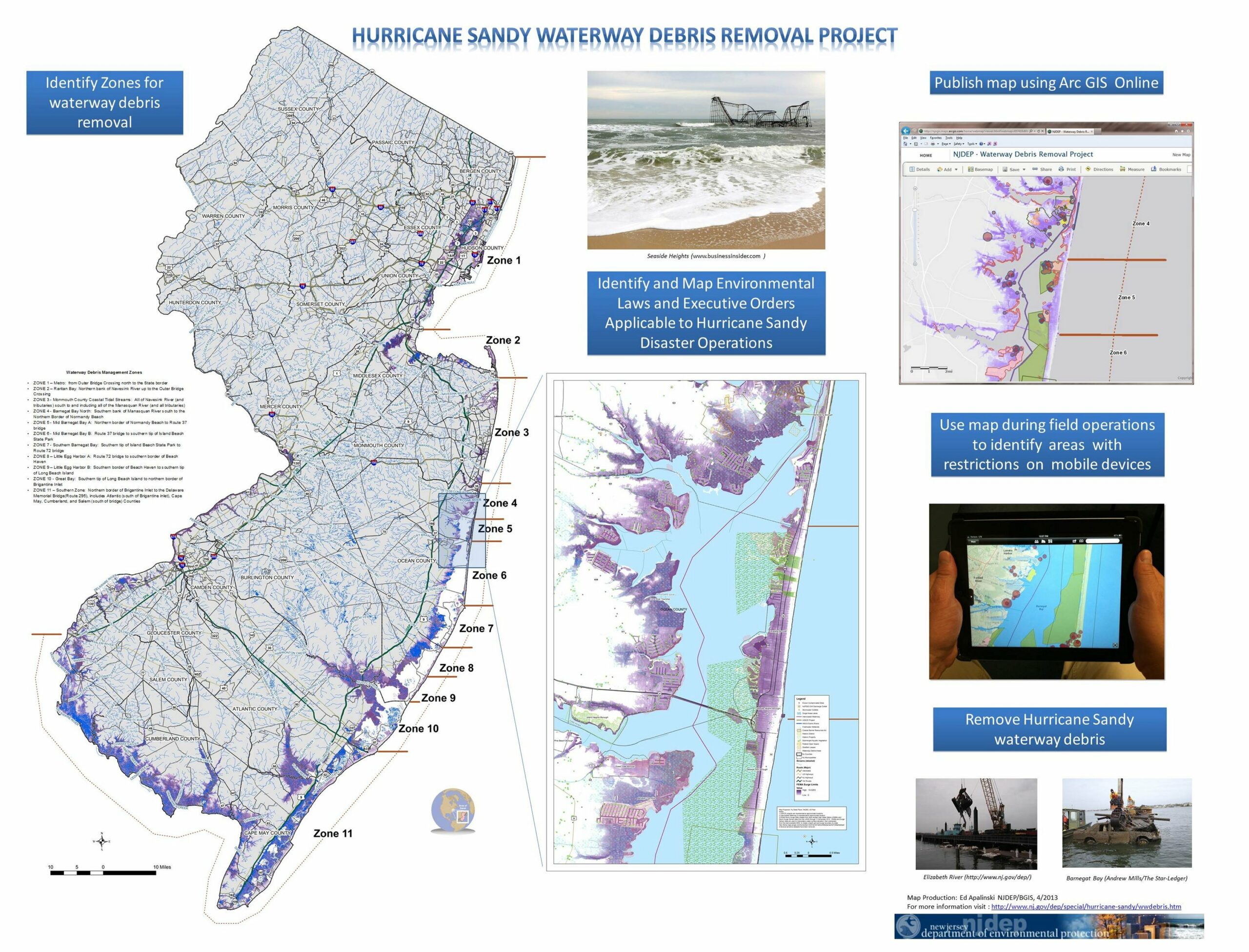 NJDEP| Geographic Information Systems | 26th Mapping Contest