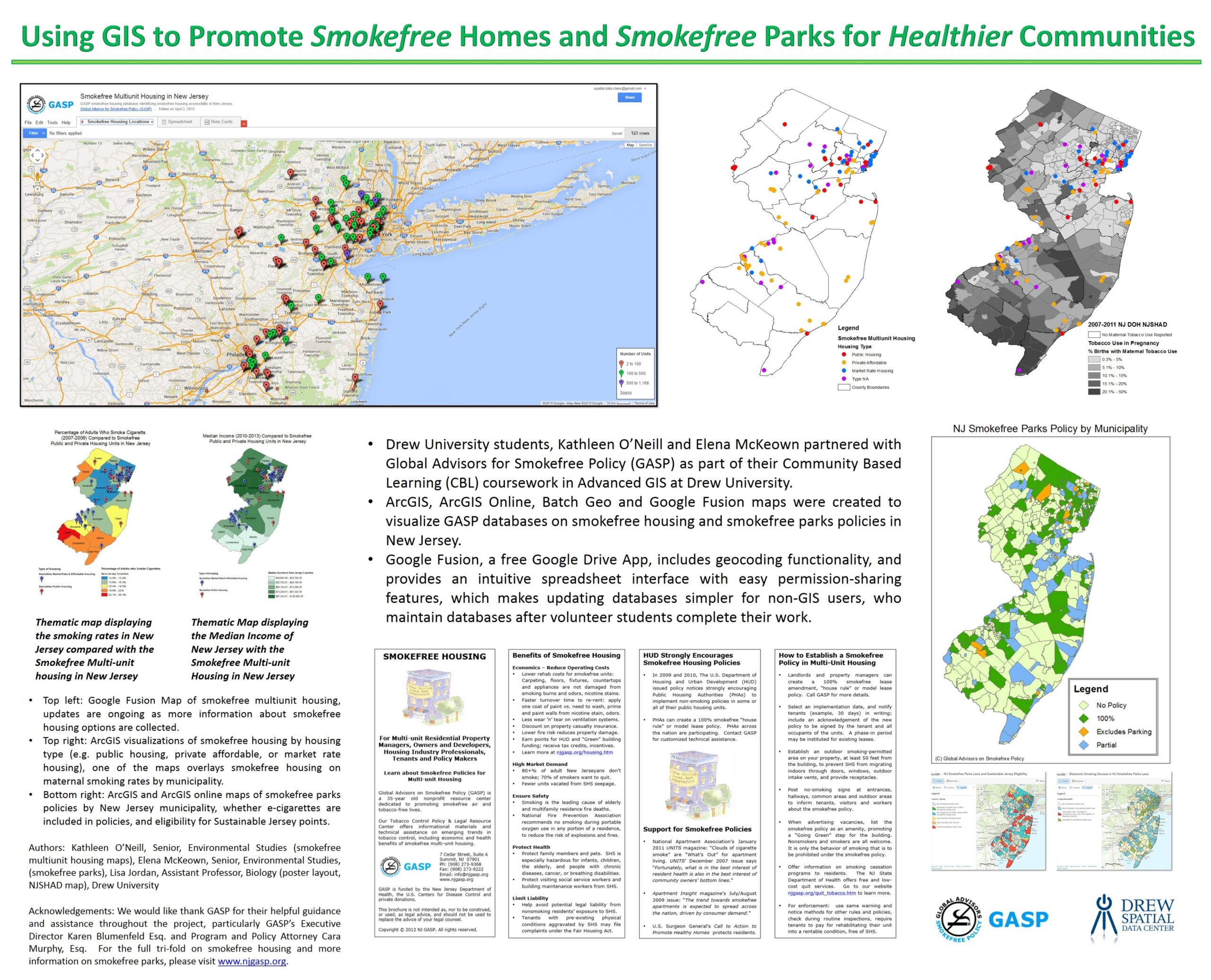 NJDEP| Geographic Information Systems | 28th Mapping Contest