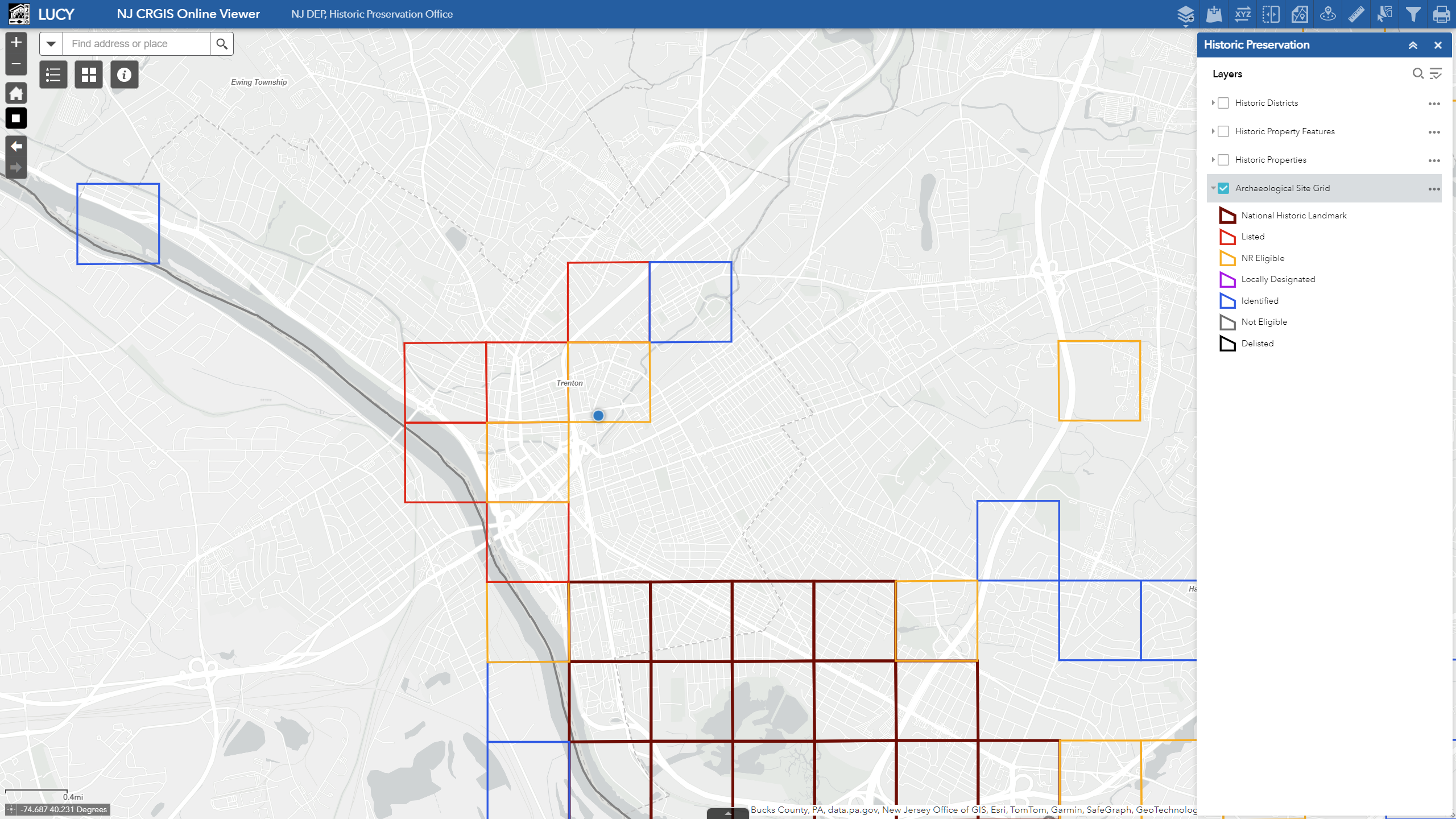 NJ Cultural Resources Geographic Information System (CRGIS) | NJ ...