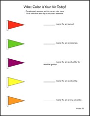 NJDEP| NJ Air Quality Flag Program | Lessons for Educators