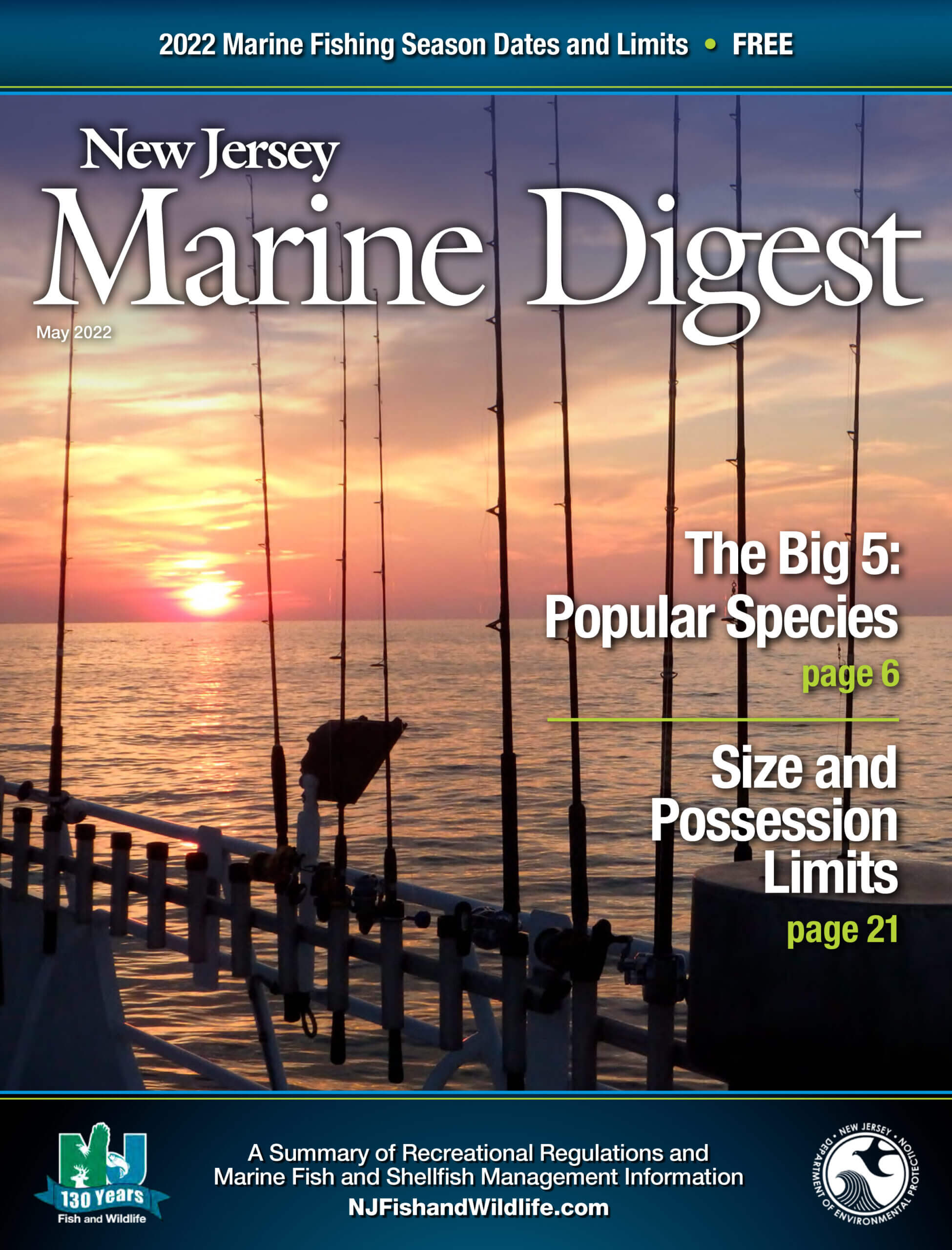 NJDEP| Fish & Wildlife | The 2022 Marine Digest is Now Available