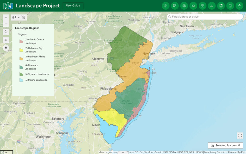 NJDEP| Fish & Wildlife | New Jersey's Landscape Project