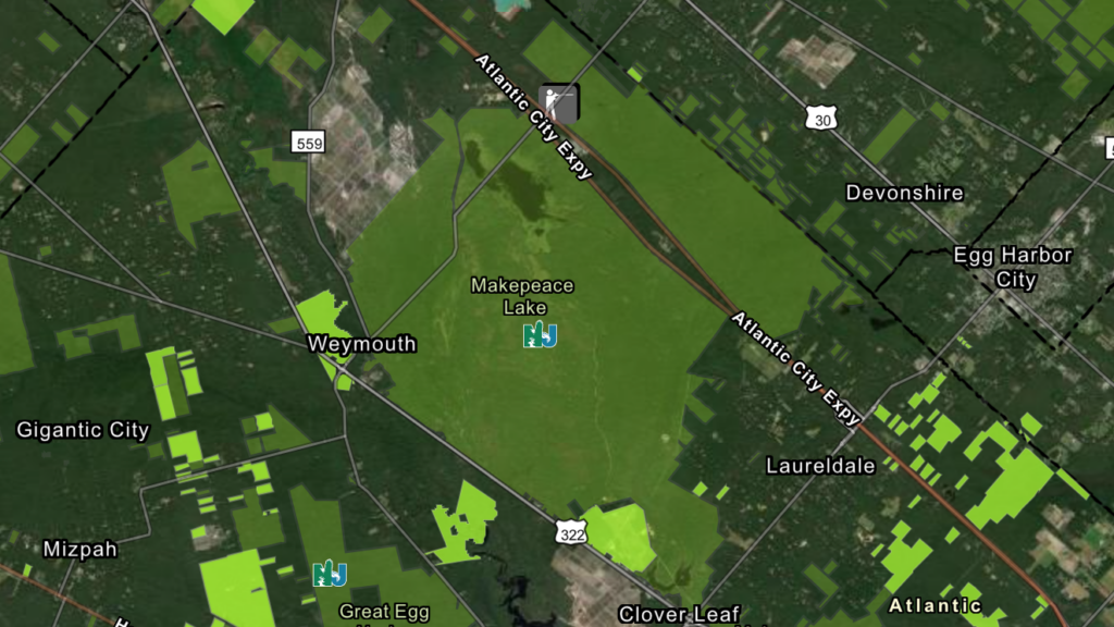 NJDEP| Fish & Wildlife | WMA of the Month - Makepeace Lake