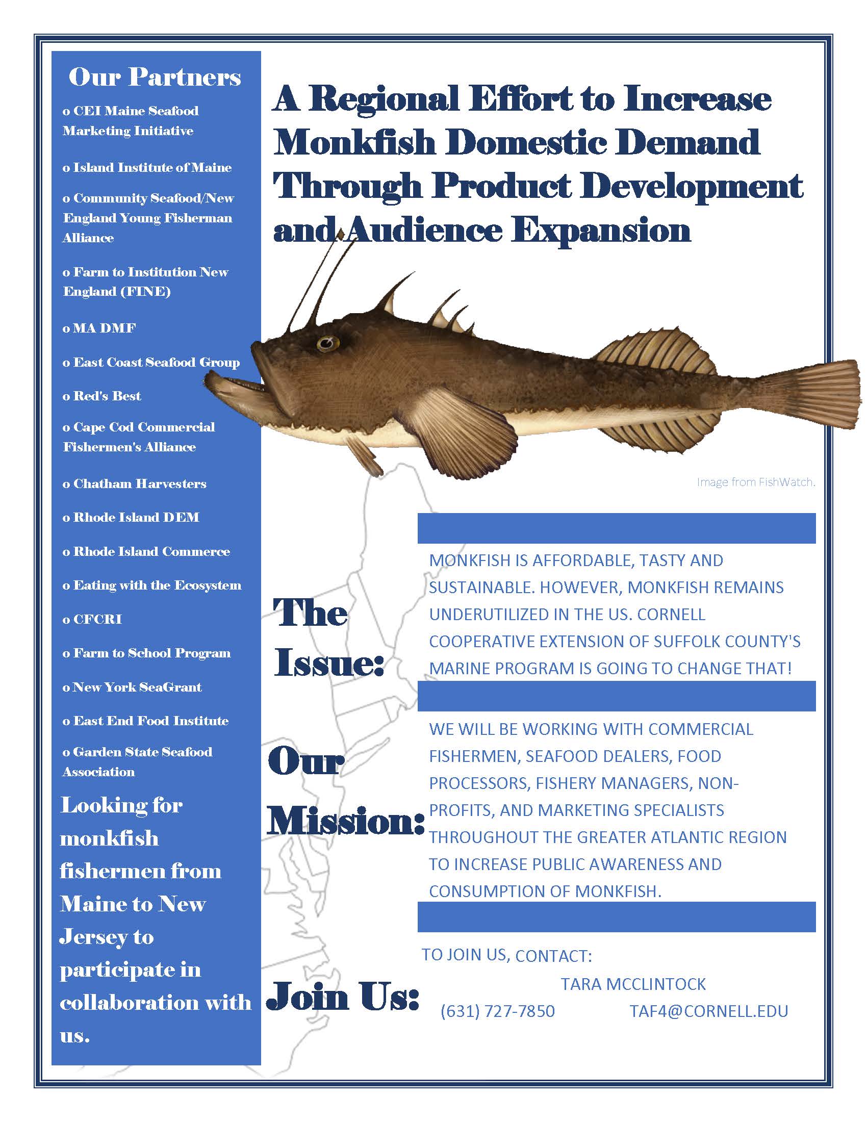 NJDEP| Fish & Wildlife | Monkfish Marketing - the Golden Goose-fish of ...