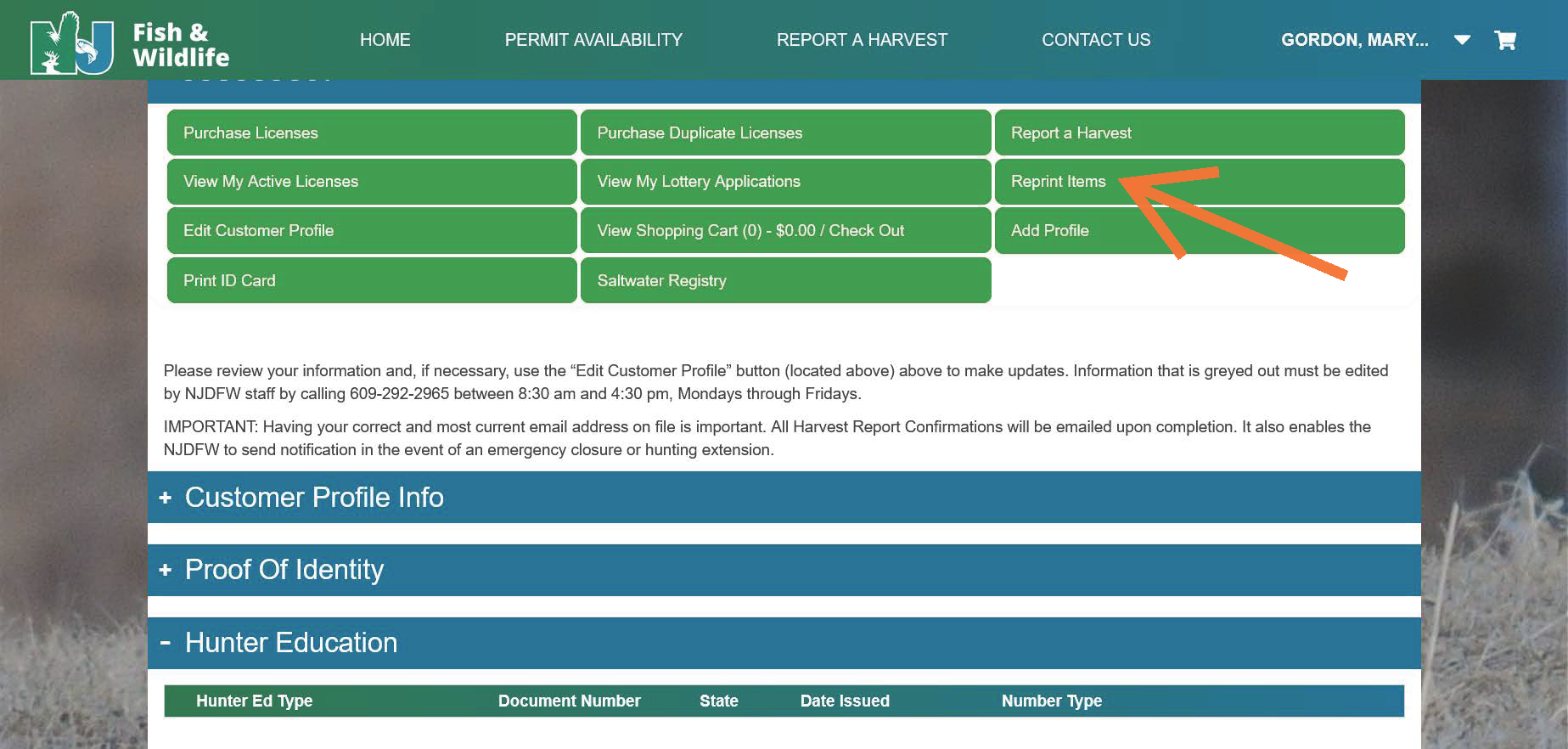 NJDEP| Fish & Wildlife | Frequently Asked Questions