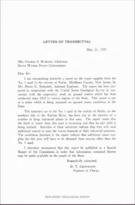 NJDEP| NJ Geological Survey | Historical Technical Reports