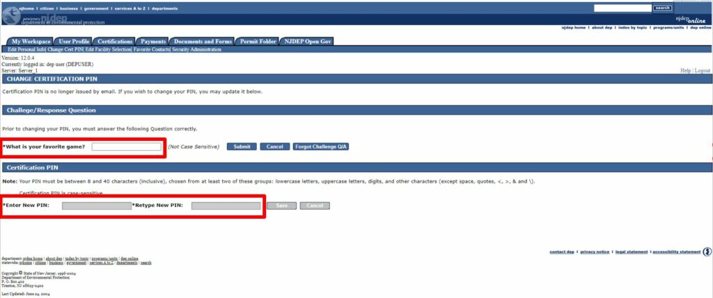 NJDEP| DEP Online | NJDEP Online FAQs