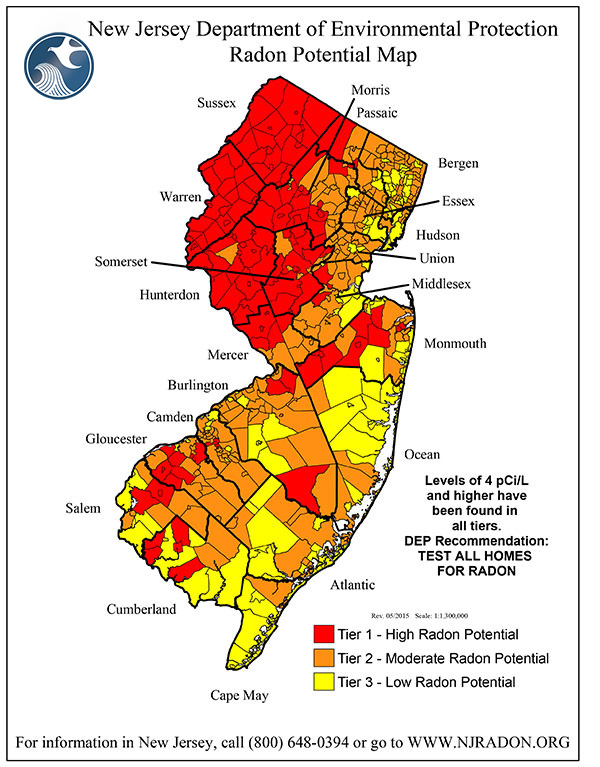 NJDEP| Radiation Protection Element | Radon