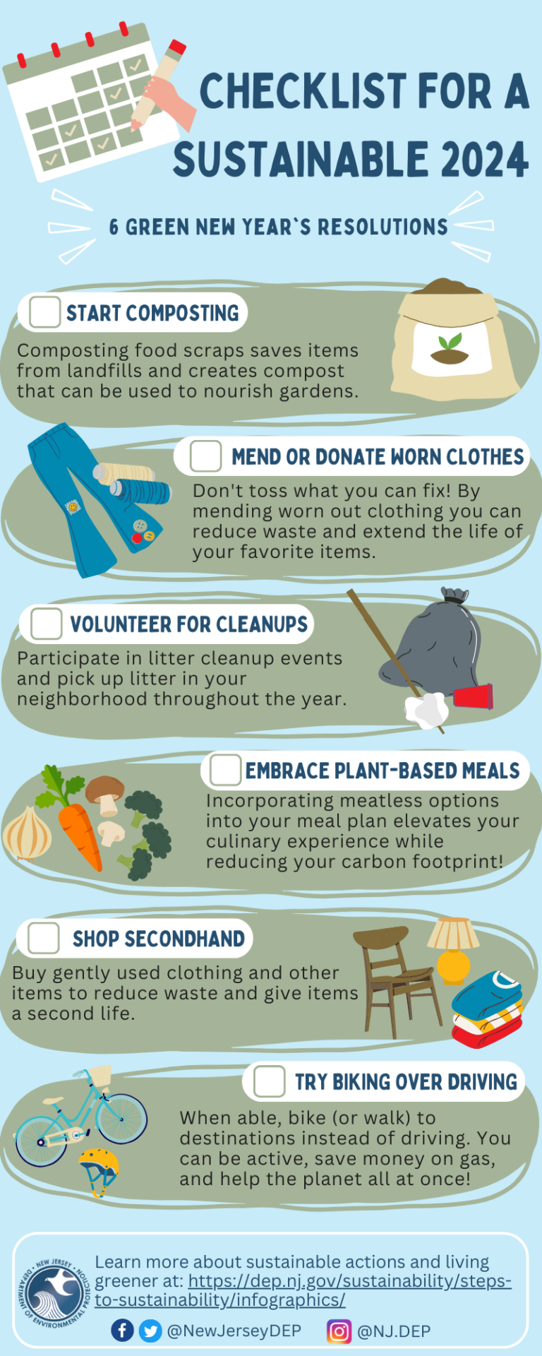 NJDEP| Sustainability | Infographics