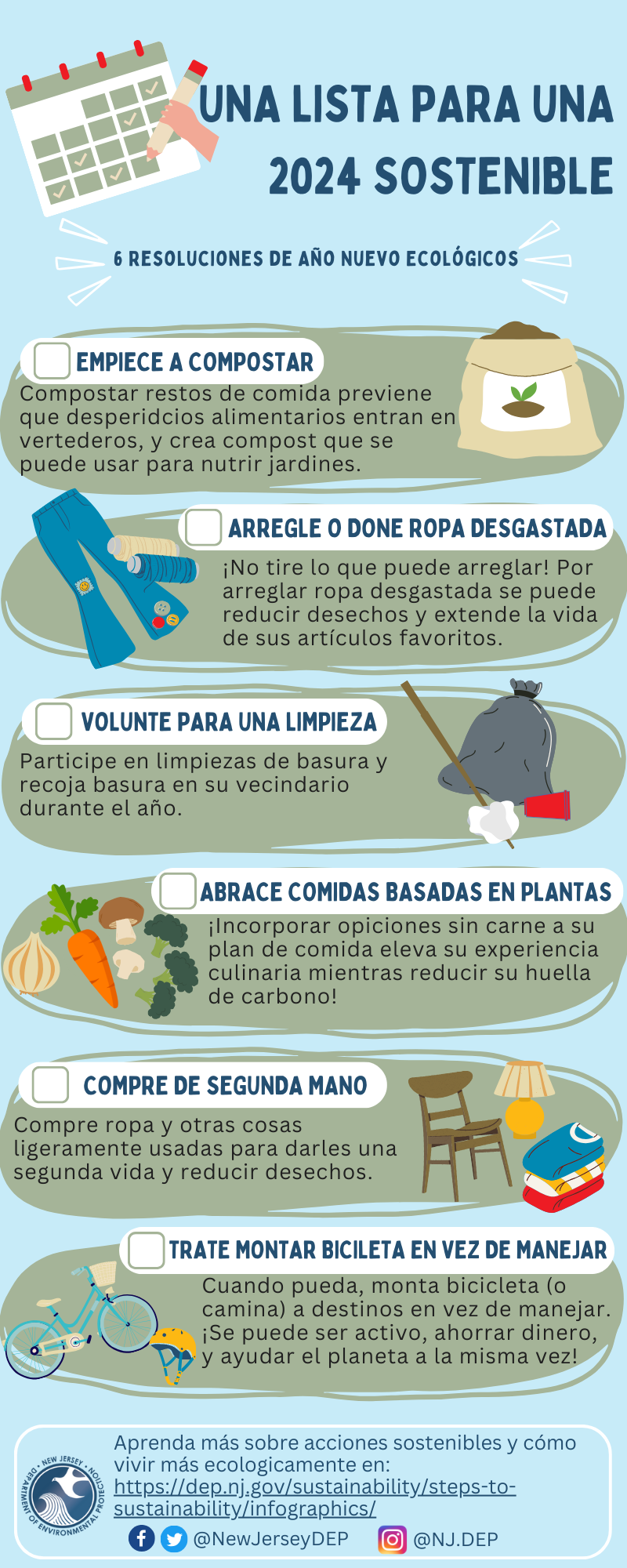 NJDEP| Sustainability | Infographics