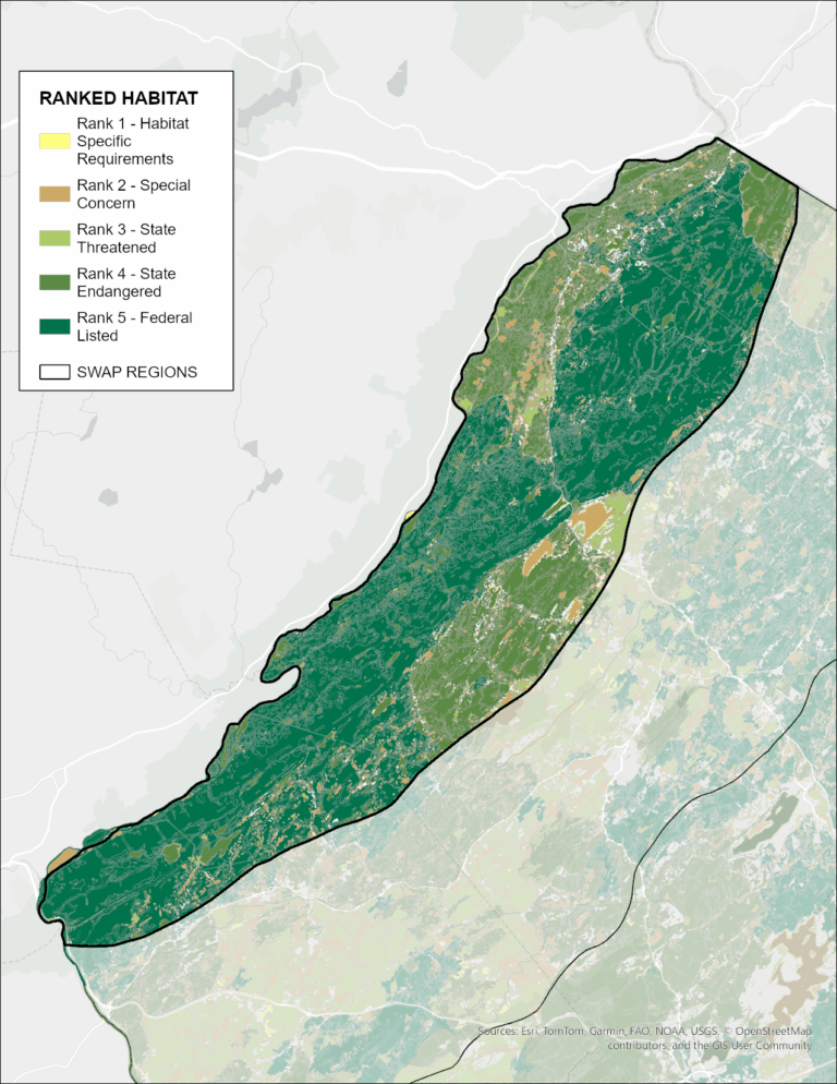 Regions | State Wildlife Action Plan