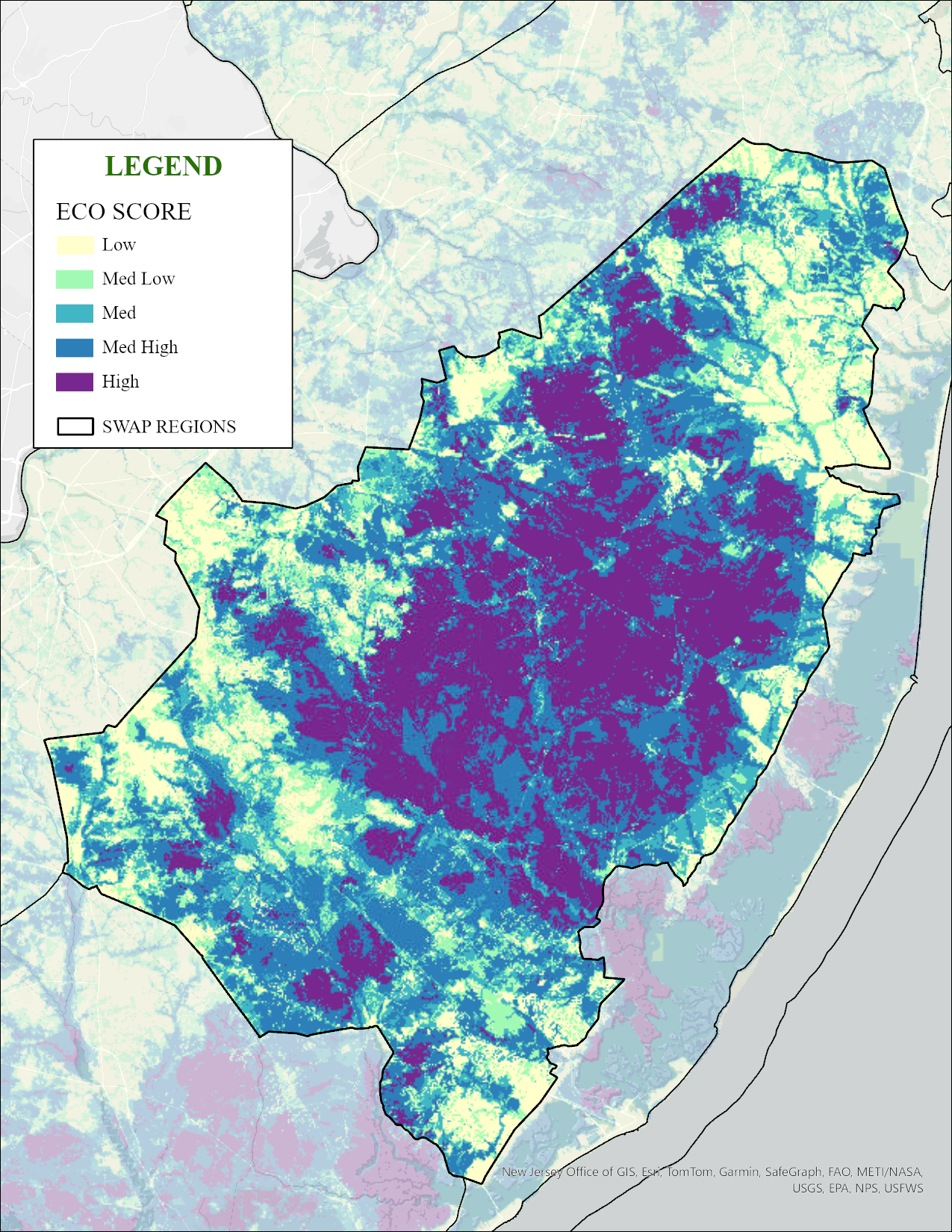Pinelands | State Wildlife Action Plan