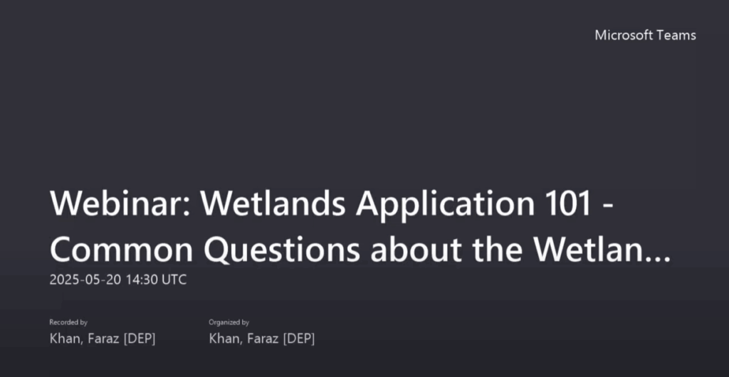 NJDEP| Watershed & Land Management | Outreach